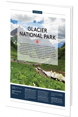 Glacier National Park travel guide 2024 | Free PDF book to print