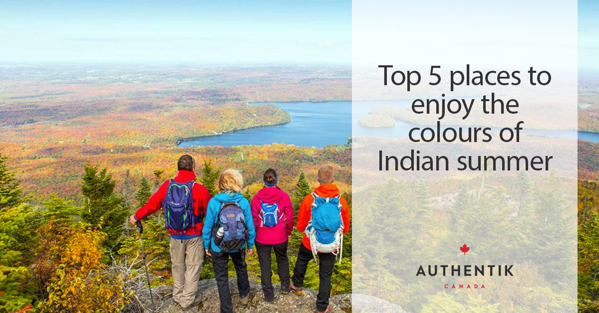 Top 5 places to enjoy the colours of Indian summer