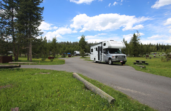Camping Bridge Bay - Parc de Yellowstone : Prix, photos et avis