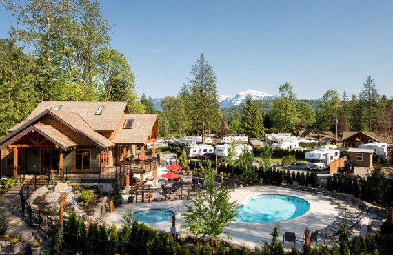 Springs Rv Resort And Campground Harrison Hot Springs Canada
